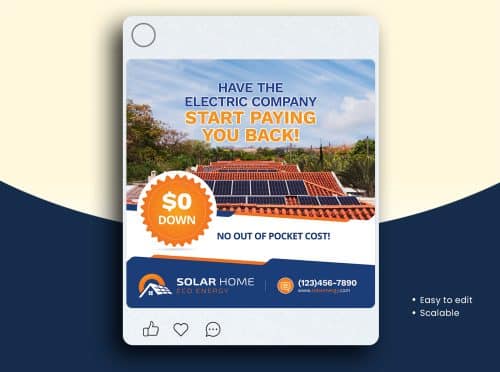 Solar Social Media Post Template Bundle_v2