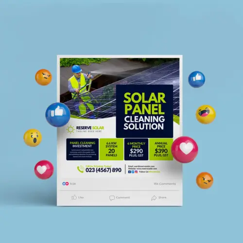 16+ Solar Panel Cleaning Marketing Materials Canva Templates