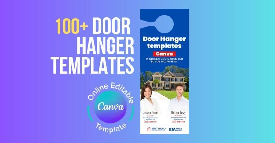 How to Design a Door Hanger in Canva - Graphic Reserve