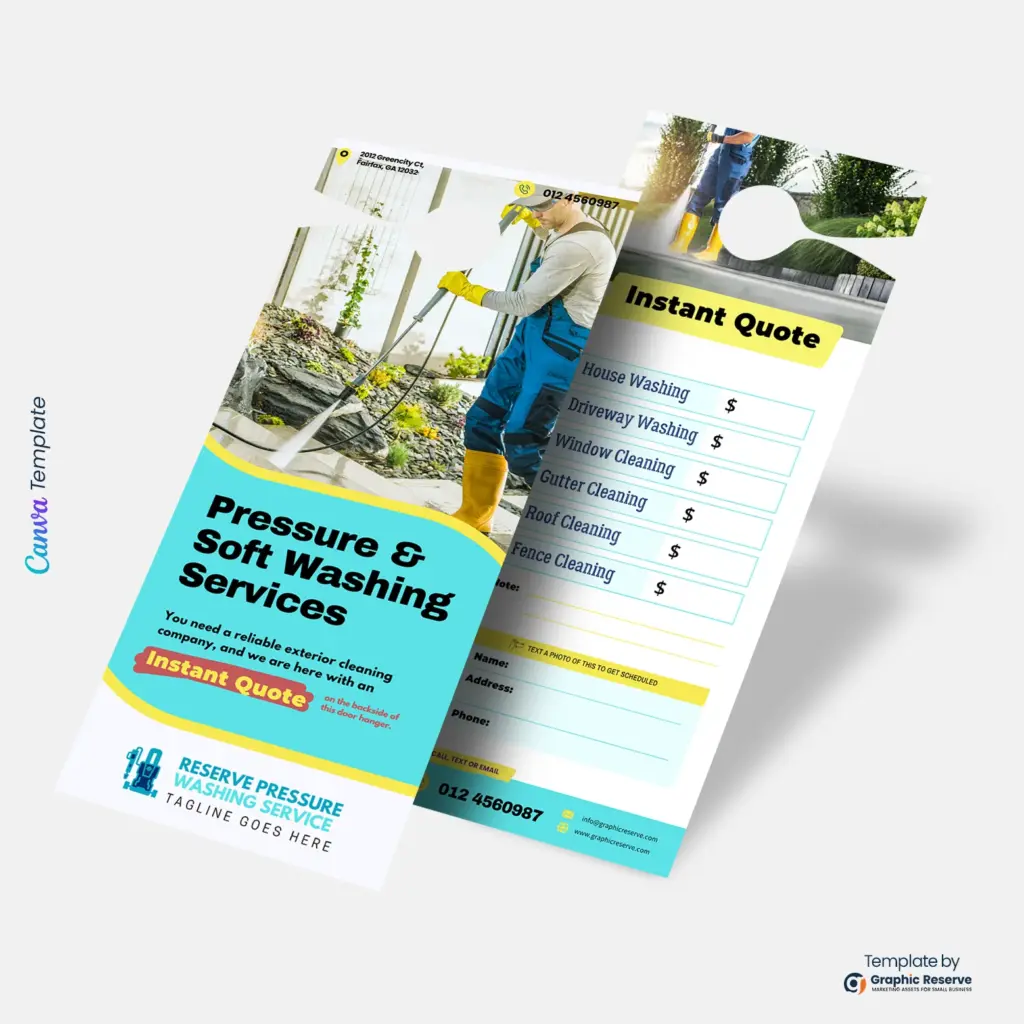 Pressure Washing Quote Template