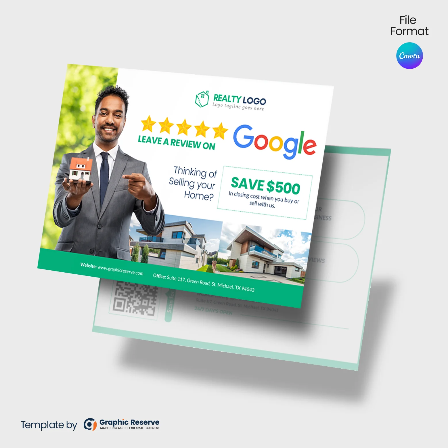 9+ Google Review Postcards (CANVA Templates)