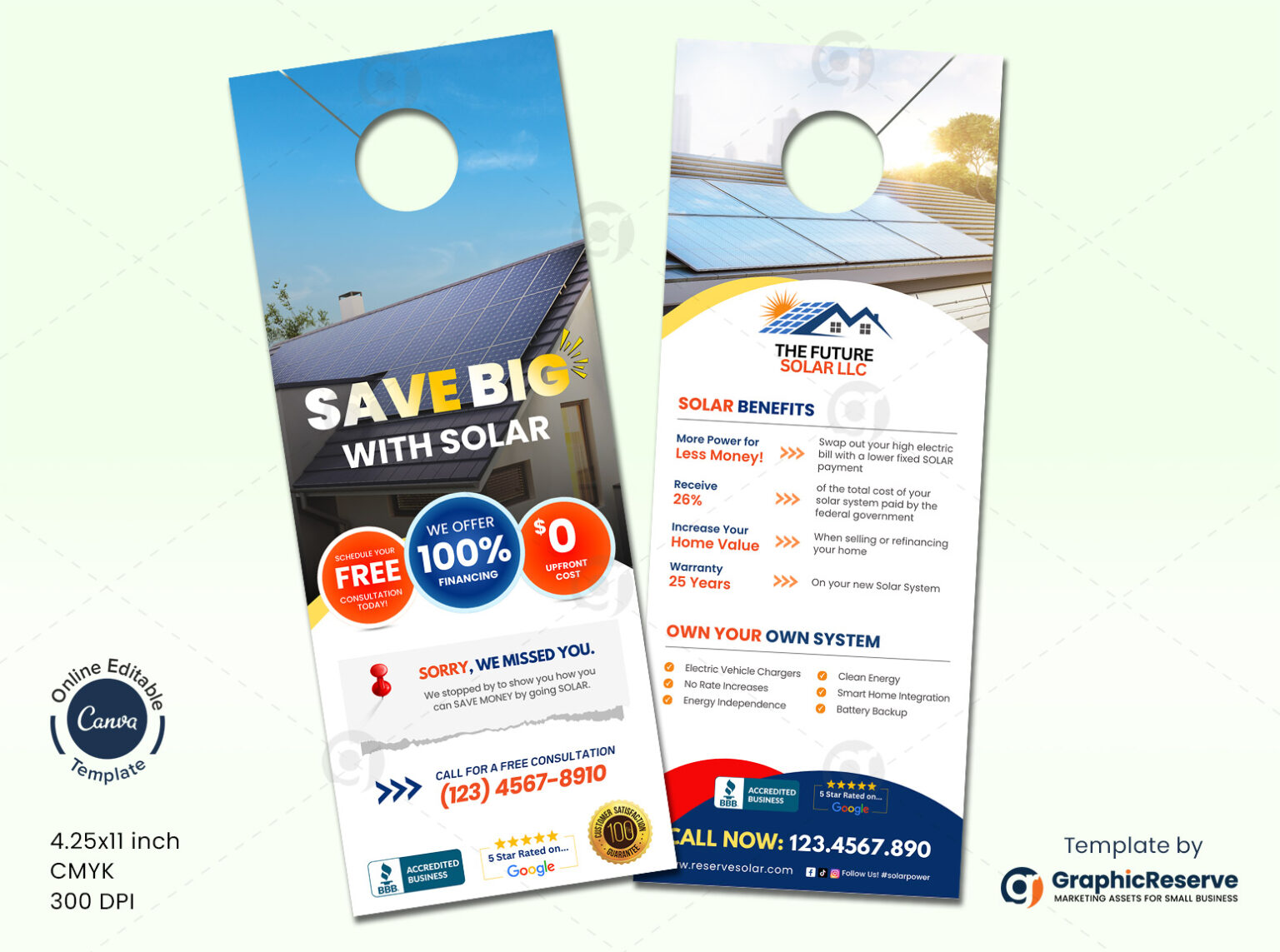 Solar Advertising Ideas in 2026: Showcase Canva Templates