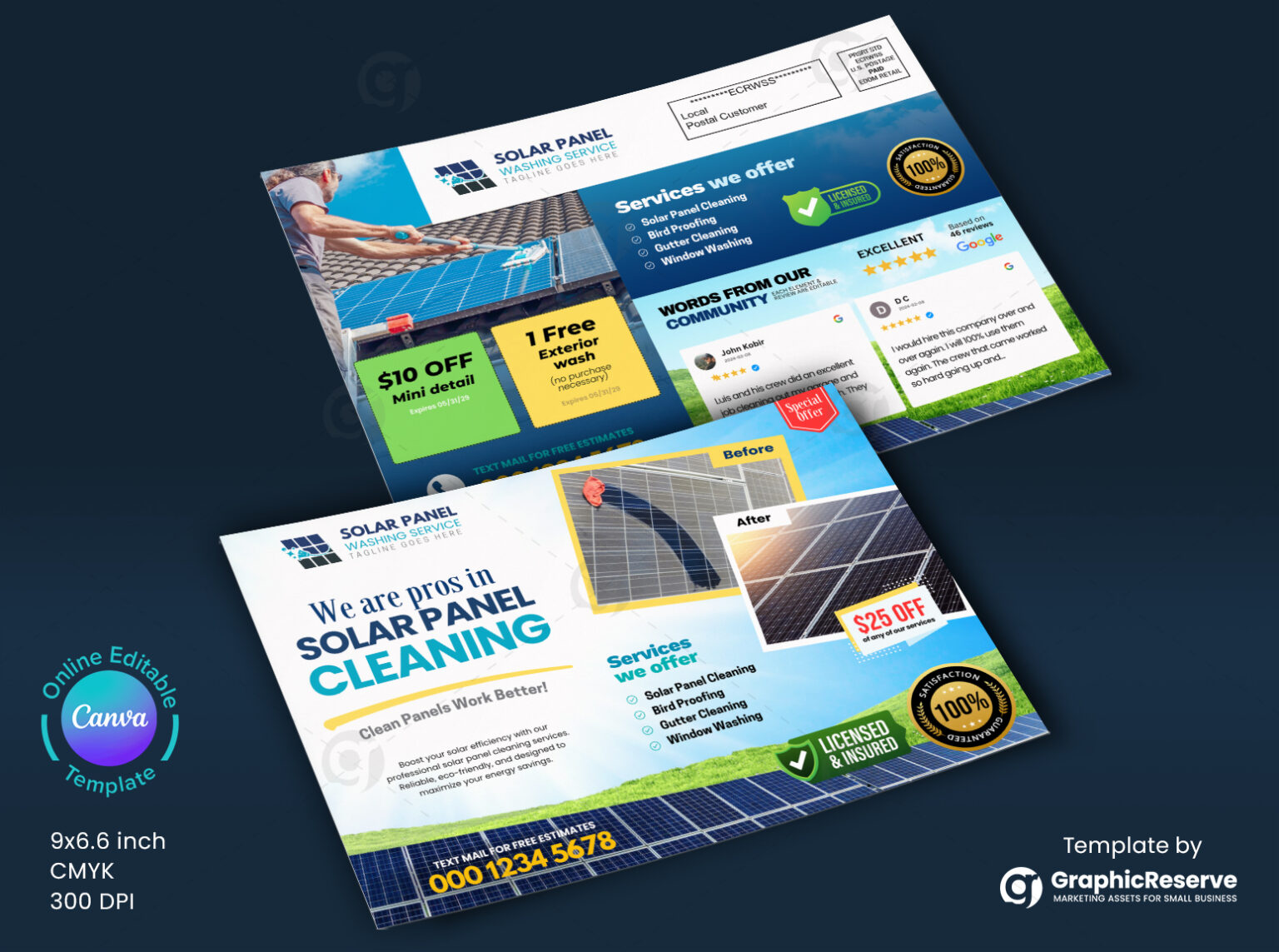 Solar Advertising Ideas in 2025: Showcase Canva Templates
